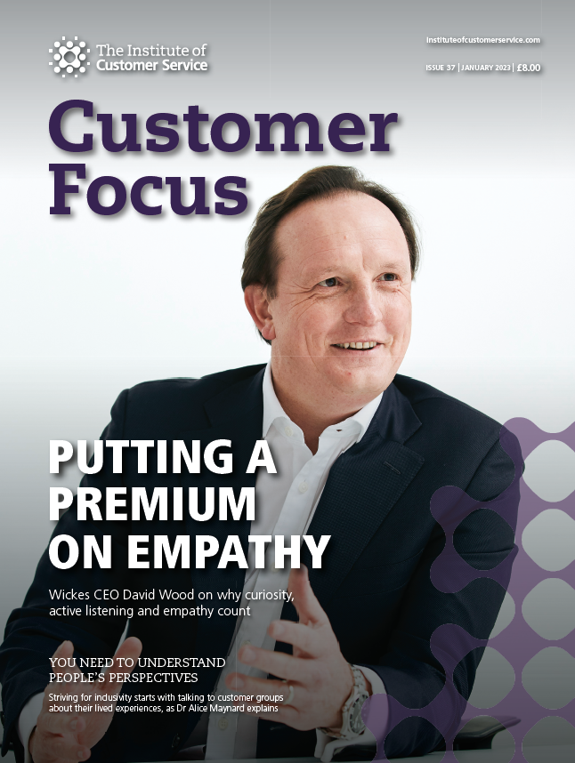 Customer Focus Magazine ⋆ Institute of Customer Service