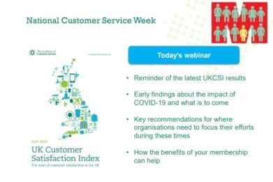 National Customer Service Week (NCSW) ⋆ Institute of Customer Service