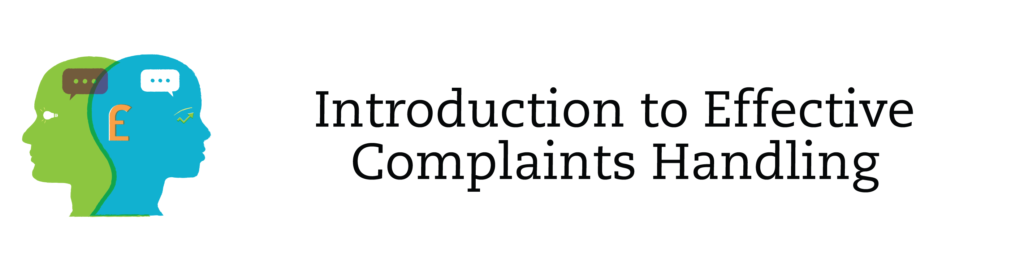 Introduction to Effective Complaints Handling ⋆ Institute of Customer ...