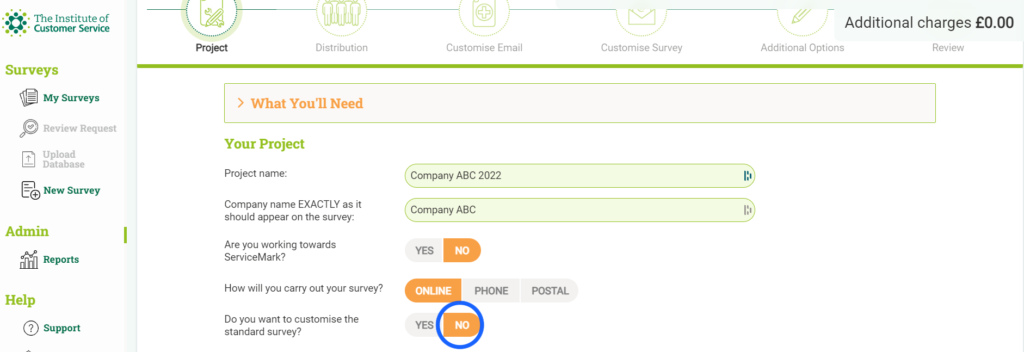 Business Benchmarking: getting started with your survey