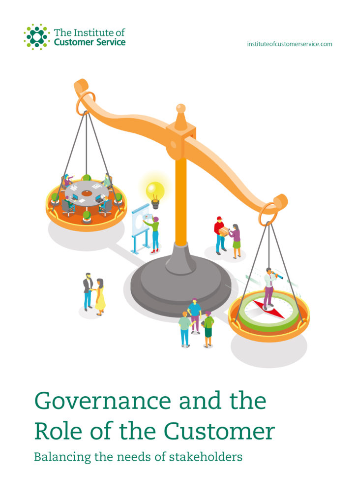 Governance and the Role of the Customer: Balancing the needs of ...