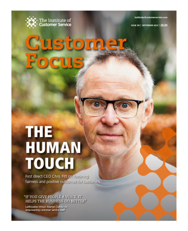 Customer Focus Magazine ⋆ Institute of Customer Service