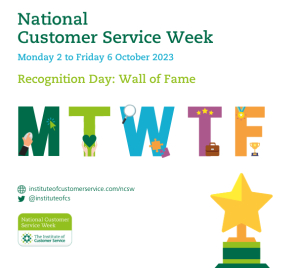 National Customer Service Week 2023 Round-up ⋆ Institute of Customer ...
